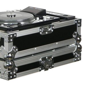 Odyssey FZCDJ Flight Zone Ata Case for Single Large Format CD Player