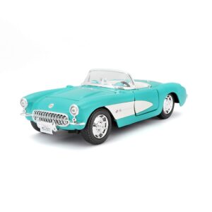 maisto 1:24 scale 1957 chevrolet corvette diecast vehicle (colors may vary)