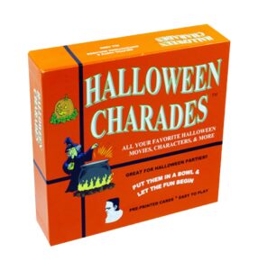 anton publications halloween charades the ultimate halloween party game for adults, friends, and family - spooky fun with halloween movie characters and tv shows references