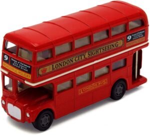 richmond toys motormax 4.5-inch london series routemaster bus die-cast collectors edition