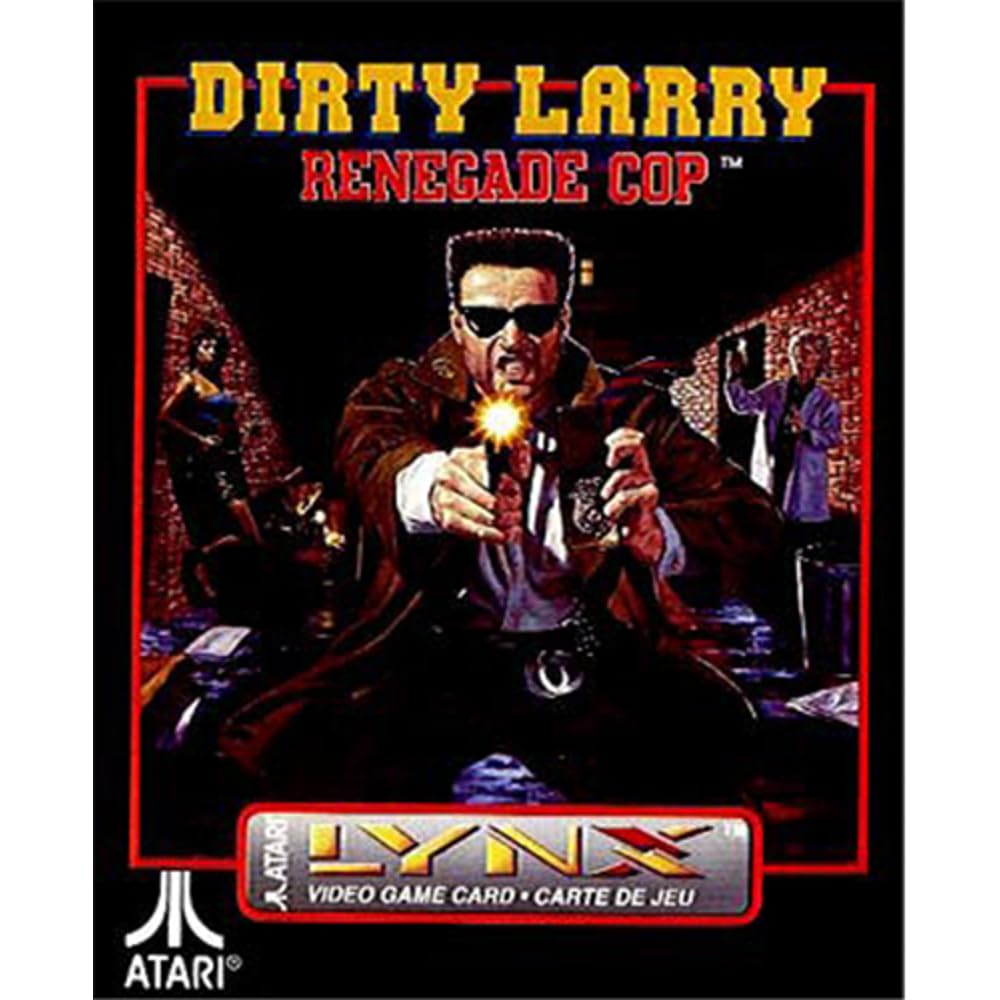 Dirty Larry Renegade Cop Atari Lynx