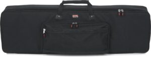 gator gkb series slim line 88-note padded keyboard gig bag (gkb88slim)