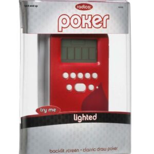 Mattel Radica Lighted Poker - Red