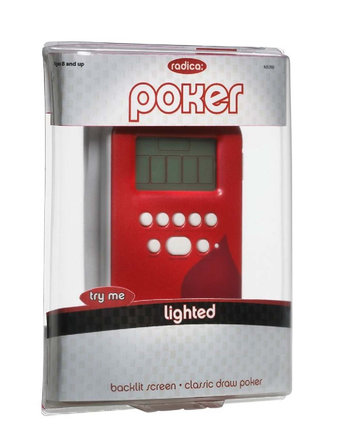 Mattel Radica Lighted Poker - Red