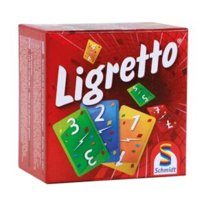 Schmidt Spiele Ligretto: Red – Card Game 2-4 Players – 10 Minutes of Gameplay – Card Games for Family Game Night – Card Games for Kids and Adults Ages 8+ - English Version