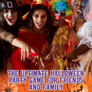 Anton Publications Halloween Charades The Ultimate Halloween Party Game for Adults, Friends, and Family - Spooky Fun with Halloween Movie Characters and TV Shows References