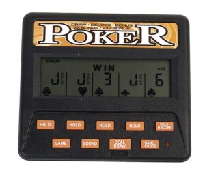 john n. hansen classic 5-in-1 poker electronic games