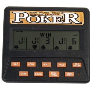 John N. Hansen Classic 5-in-1 Poker Electronic Games