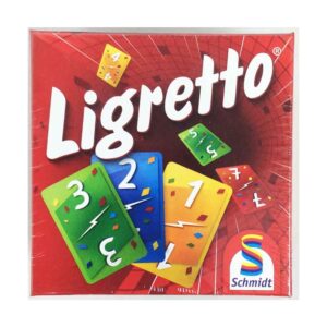 schmidt spiele ligretto: red – card game 2-4 players – 10 minutes of gameplay – card games for family game night – card games for kids and adults ages 8+ - english version