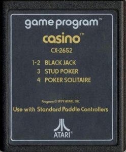 casino cx2652 - atari 2600