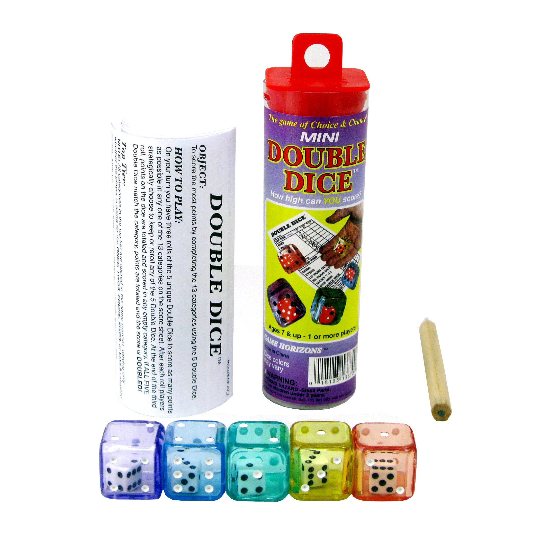 Koplow Games Double Dice Game Classroom Accessories