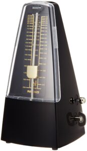 nikko standard black metronome