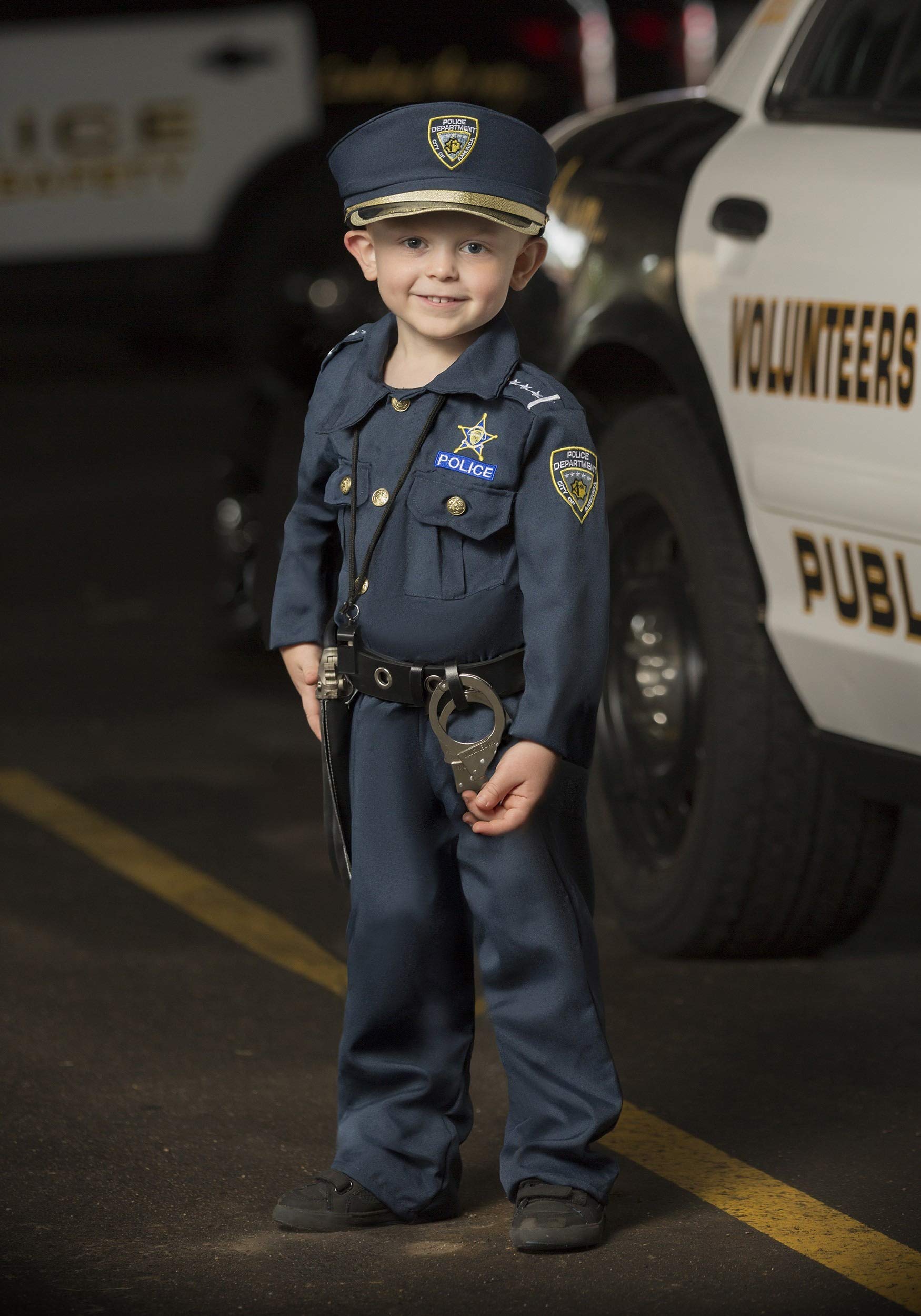 Dress Up America Police Costume for Kids - Police Officer Costume for Boys - Cop Uniform Set With Accessories