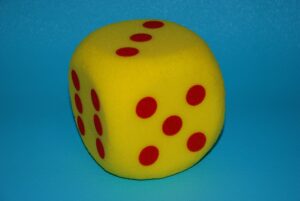 giant foam dice