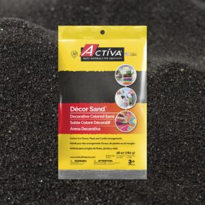 ACTIVA Scenic Sand, 1-Pound, Deep Black