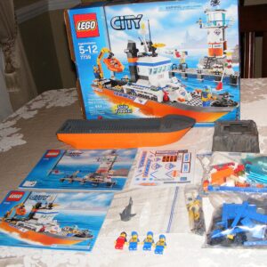 LEGO 7739 City Coast Guard Patrol Boat and Tower