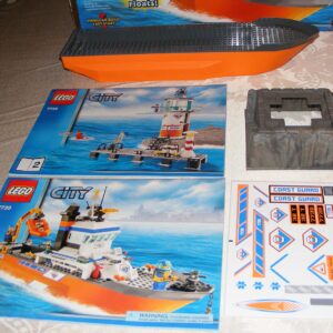 LEGO 7739 City Coast Guard Patrol Boat and Tower