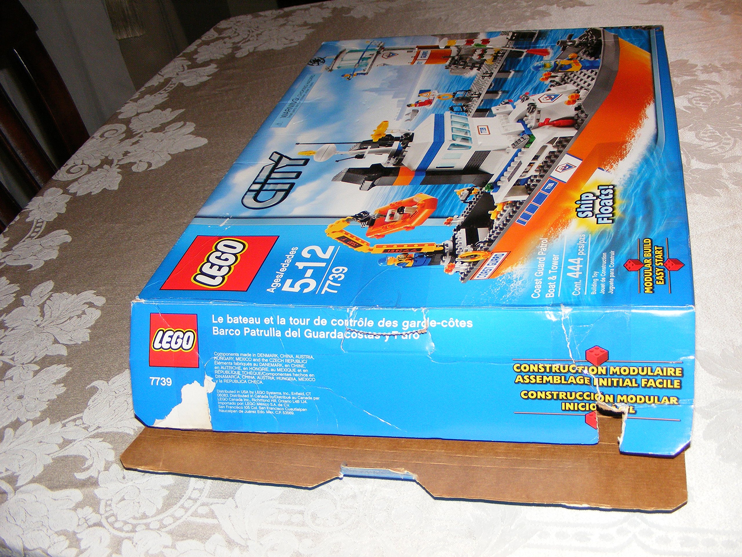 LEGO 7739 City Coast Guard Patrol Boat and Tower