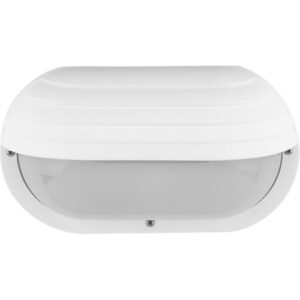 Progress Lighting P5706-30 Bulkheads Outdoor, 10-1/2-Inch Width x 5-7/8-Inch Height, White