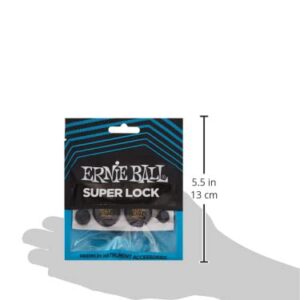 Ernie Ball Super Locks, Black (P04601)