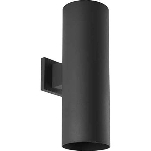 Progress Lighting P5642-31 Cylinder Outdoor, 6-Inch Width x 18-Inch Height, Black