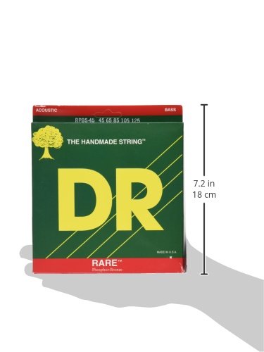 DR Strings Rare- Phosphor Bronze Acoustic5 String Bass 45-125