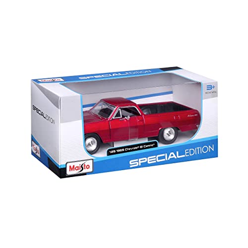 Maisto 1:25 1965 Chevy El Camino Diecast Vehicle (Colors May Vary)