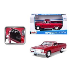 Maisto 1:25 1965 Chevy El Camino Diecast Vehicle (Colors May Vary)