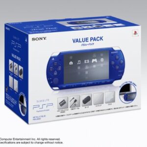 PSP "PlayStation Portable" Value Pack Metallic Blue (PSPJ-20003) [maker production end]