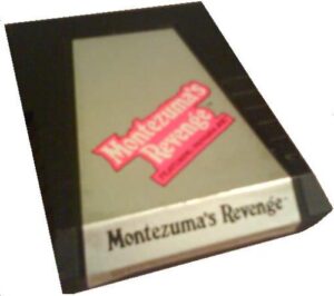 atari 2600 montezuma's revenge by parker brothers