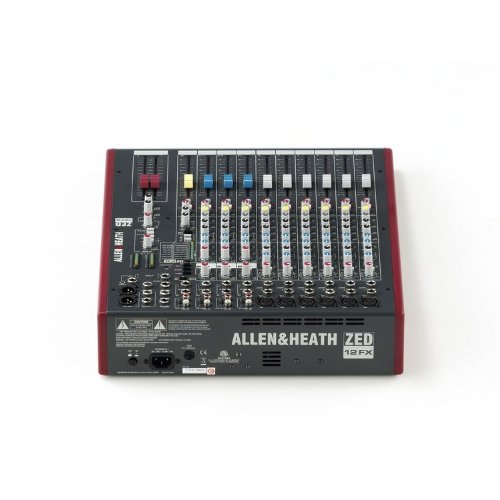 Allen & Heath ZED12FX - Multipurpose Mixer with FX. 6 mono, 3 stereo channels (AH-ZED12FX)