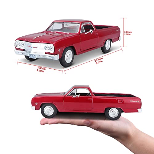 Maisto 1:25 1965 Chevy El Camino Diecast Vehicle (Colors May Vary)