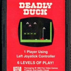 Atari Video Computer System Cartridge - Deadly Duck