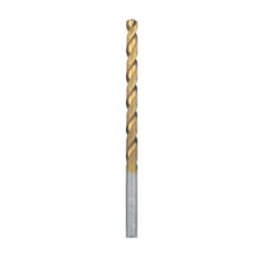 bosch ti4141 7/32 in. x 3-3/4 in. titanium nitride coated metal drill bit with 3/8 in. reduced shank for applications in heavy-gauge carbon steels, light gauge metal, hardwood,1-piece