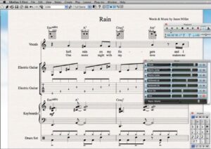 sibelius first - music notation software