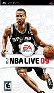 nba live 09 - sony psp