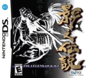 the legend of kage 2 - nintendo ds