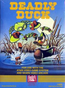 atari video computer system cartridge - deadly duck