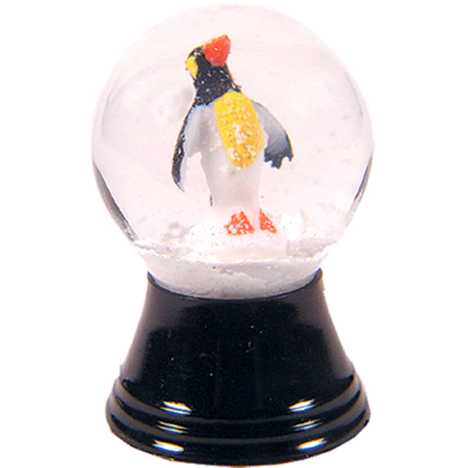 Alexander Taron Importer PR1151 Perzy Snowglobe, Mini Penguin-1.5" H W x 1" D, 1.5" x 1" x 1", White