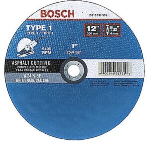 bosch cwps1a1420 asphalt and metal cutting wheel, 14-inch5/32 by 20mm, 10-pack