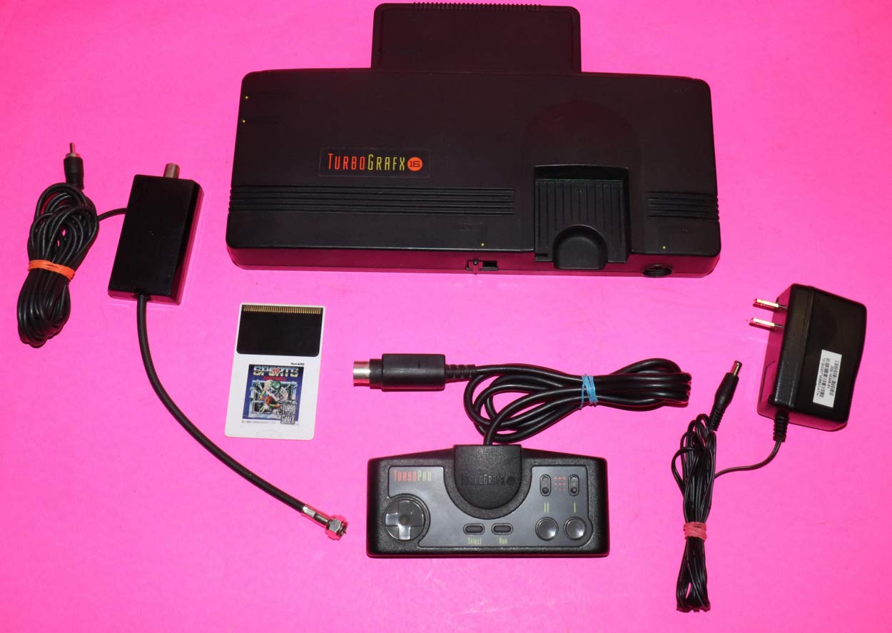 Turbo Grafx 16 System - Video Game Console