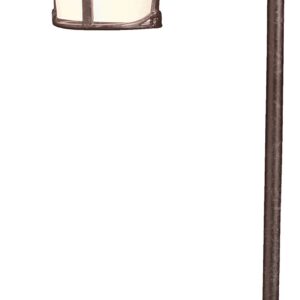 Kichler 15420AGZ Cotswold Path & Spread 1-Light 12V, Aged Bronze