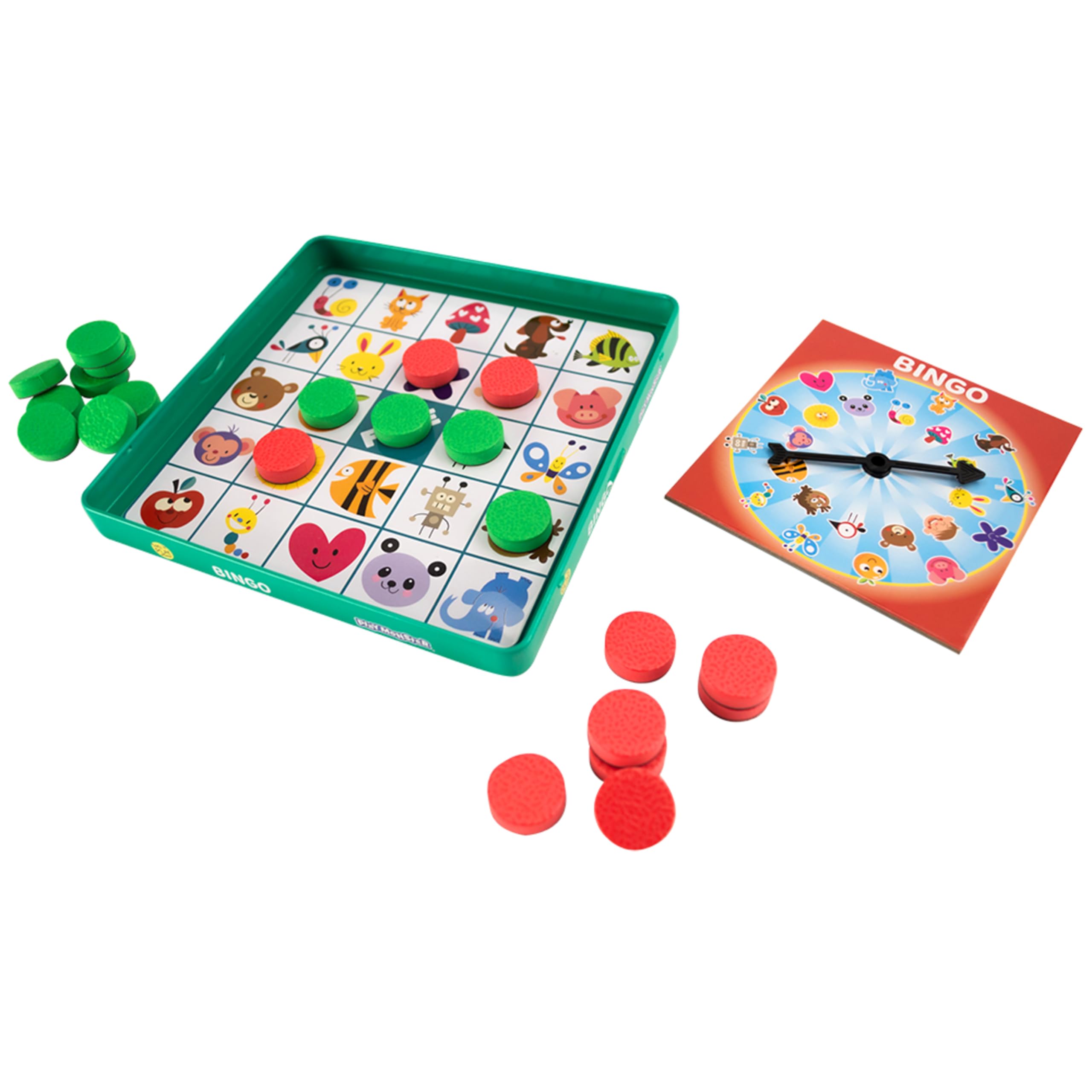 PlayMonster Take N Play Anywhere Bingo - Magnetic Pieces in Magnetic Travel Friendly Tin for Fun on the Go- For Ages 4+