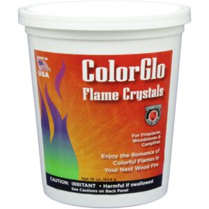 seymour mfg. 30-525 color flame crystals, 16 ounce