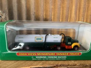 hess 2004 miniature tanker truck