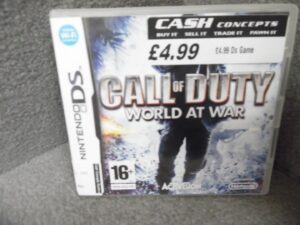 call of duty: world at war - nintendo ds