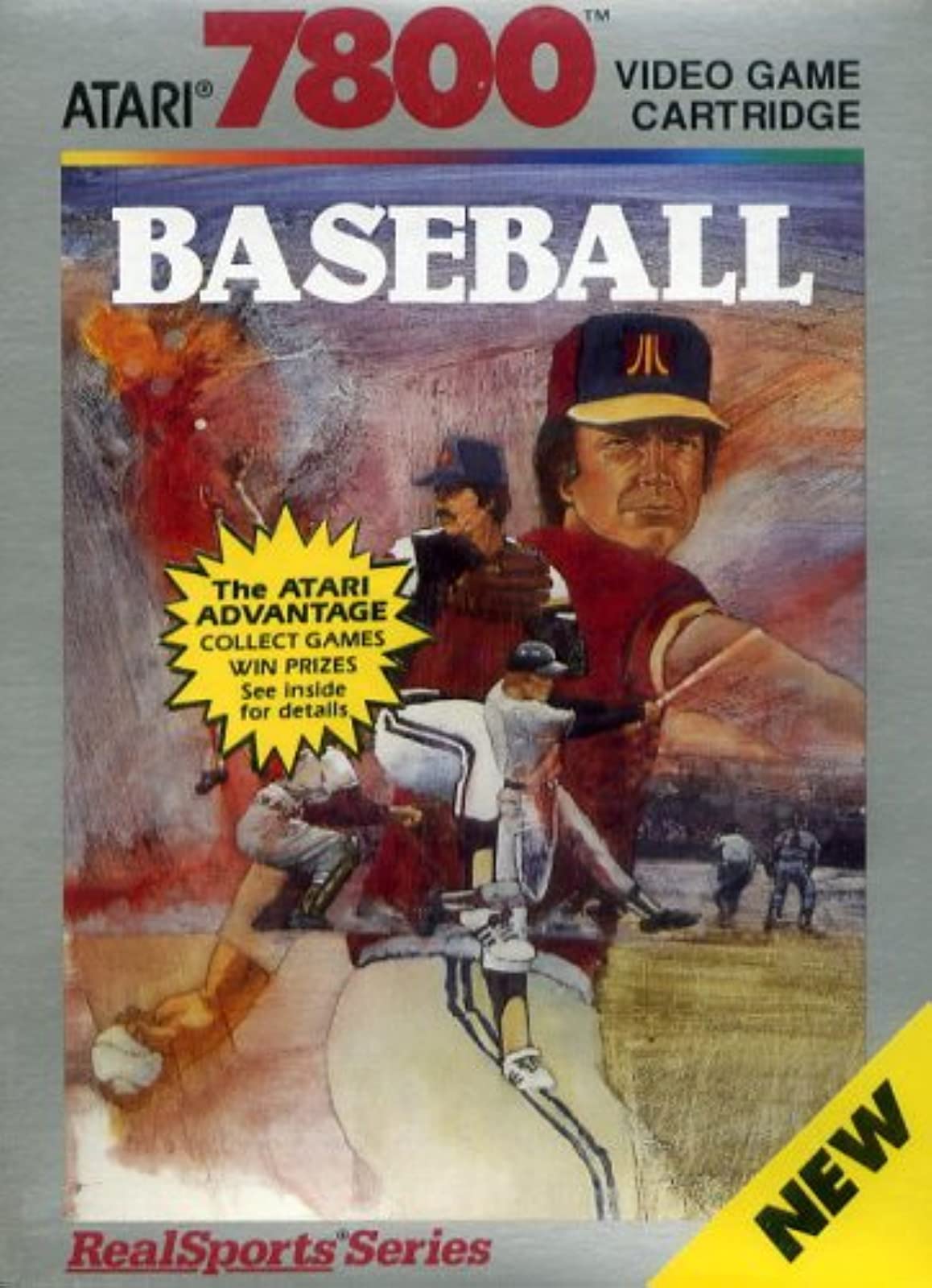 Realsports Baseball (Atari 7800)