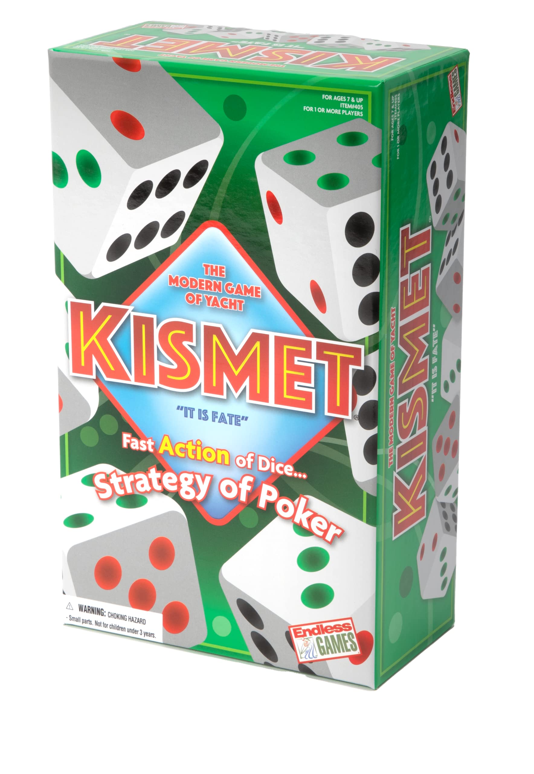 Kismet - The Modern Game of Yacht - Family Dice Game