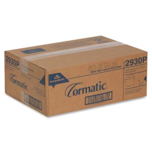 Cormatic Paper Towel Roll by GP PRO (Georgia-Pacific), White, 2930P, 700 Linear Feet Per Roll, 6 Rolls Per Case