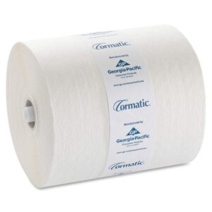 Cormatic Paper Towel Roll by GP PRO (Georgia-Pacific), White, 2930P, 700 Linear Feet Per Roll, 6 Rolls Per Case